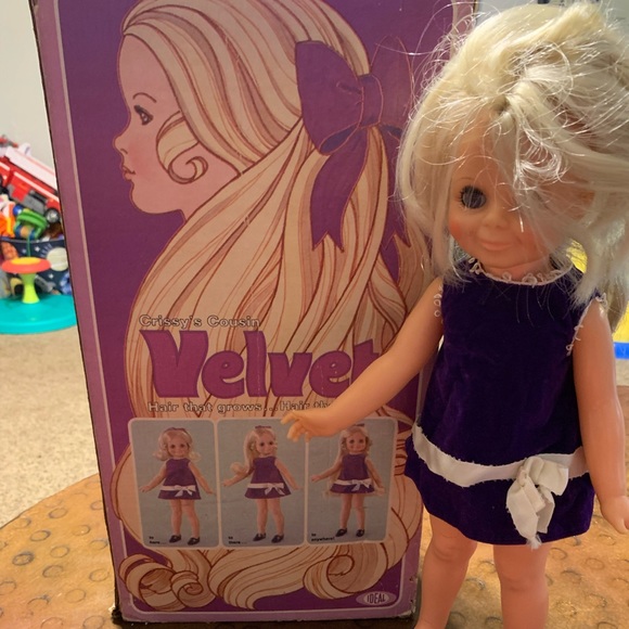 ideal | Toys | Vintage Ideal Velvet Grow Hair Doll Wbox | Poshmark